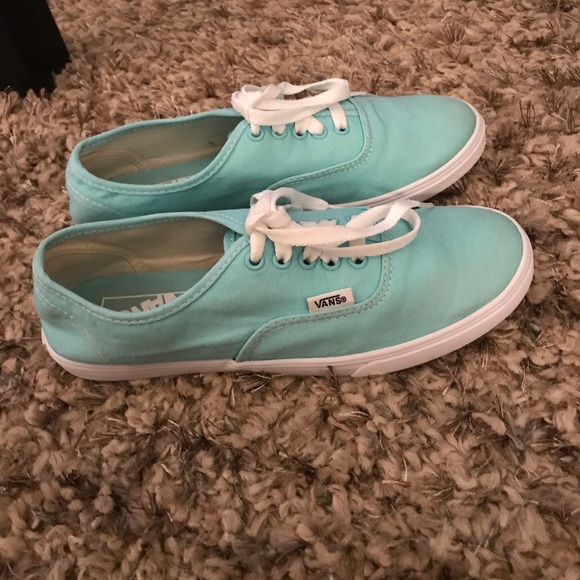 Vans | Shoes | Vans Shoes Mint Green Canvas | Poshmark